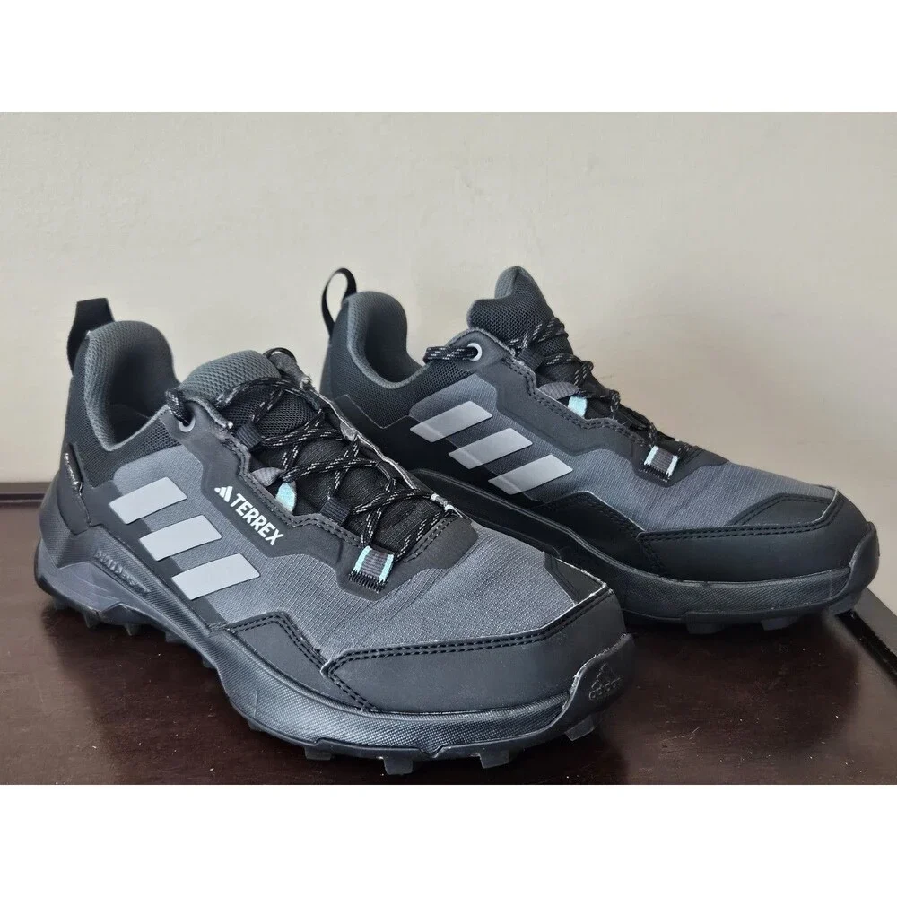 adidas | Shoes | Adidas Terrex Ax4 Goretex Shoes Black Trail Hiking ...